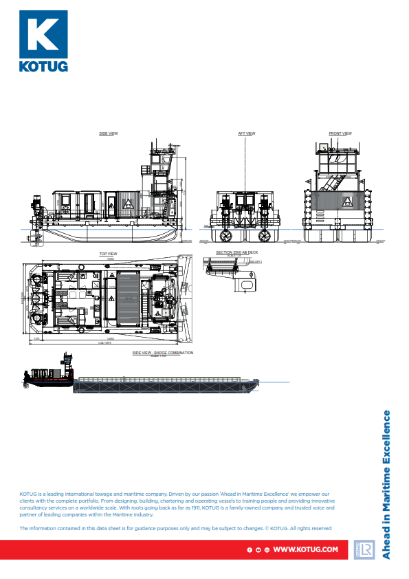 Vessel Specifications E-Pusher M / E-Pusher 1 - KOTUG International