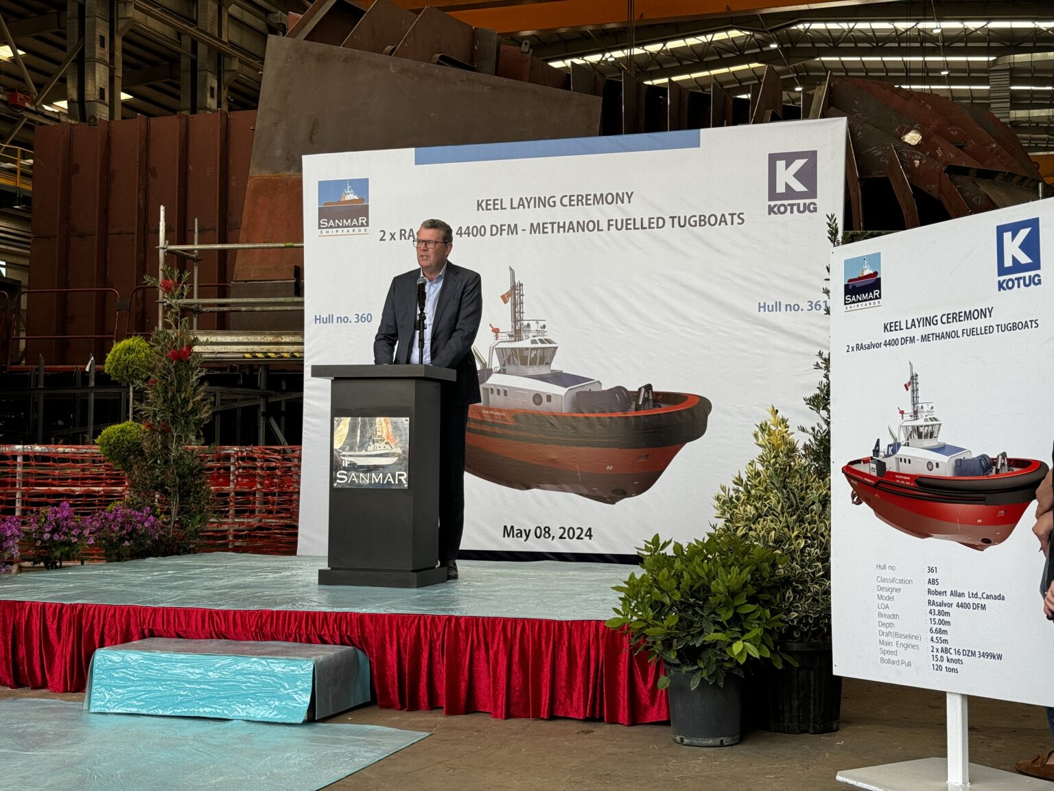 KOTUG CANADA HOLDS KEEL LAYING CEREMONY FOR 2XRASALVOR 4400 DFM ...