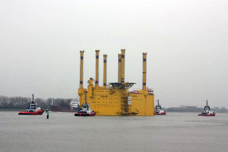 KOTUG tows Borwin Beta Platform - KOTUG International